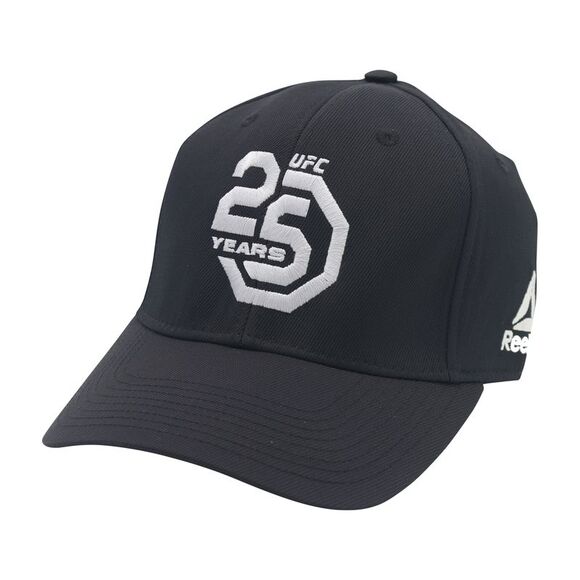 Reebok | Accessories | Reebok Mens Ufc 25 Years Baseball Cap Black Nwt ...